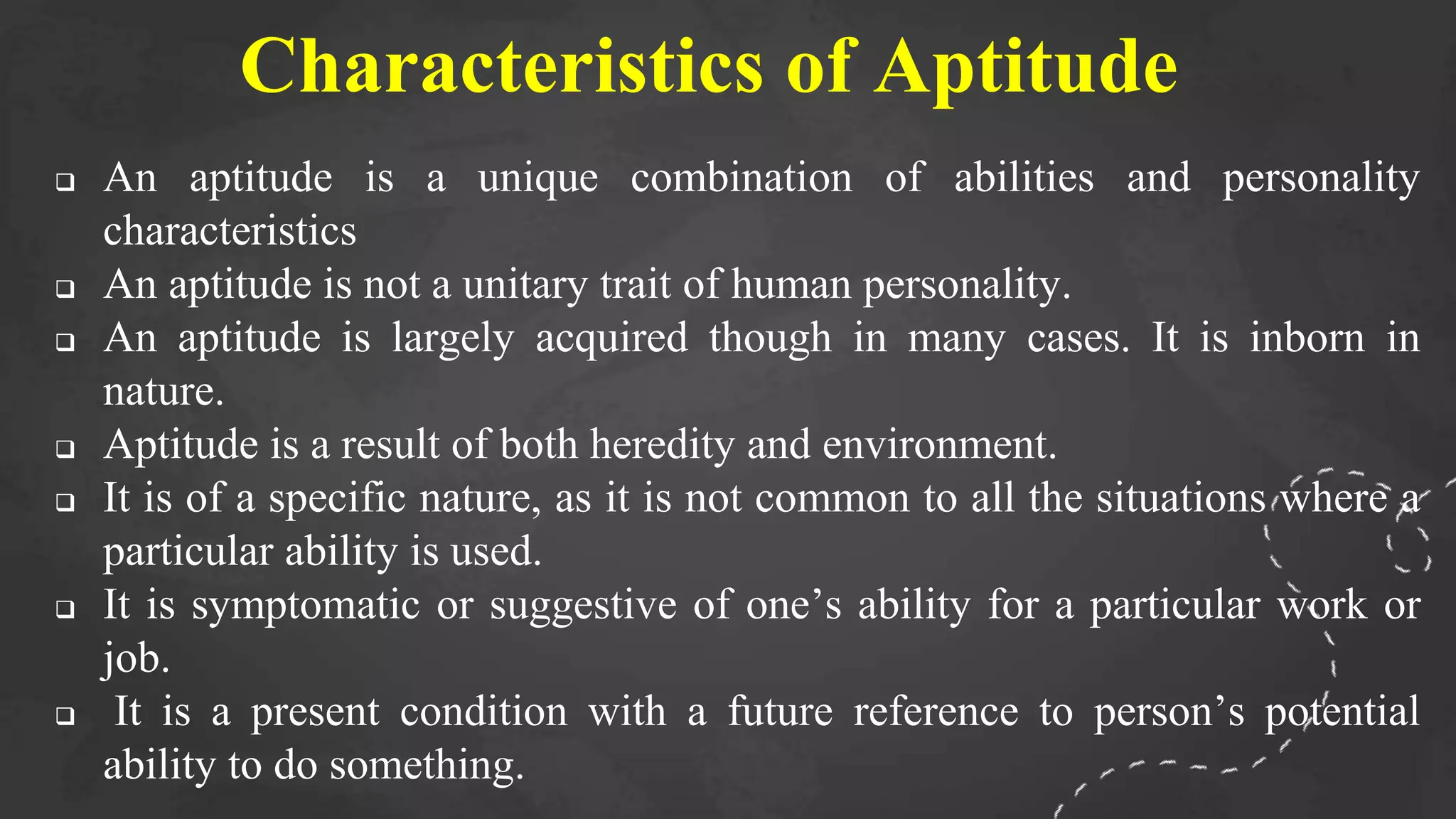 Aptitude- Psychology, Cognitive processes | PPTX