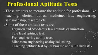 Aptitude- Psychology, Cognitive processes | PPTX