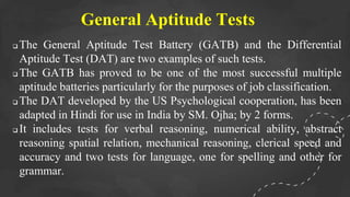Aptitude- Psychology, Cognitive processes | PPTX
