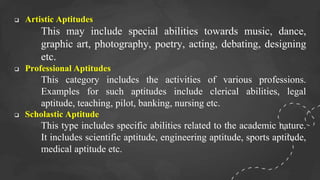 Aptitude- Psychology, Cognitive processes | PPTX