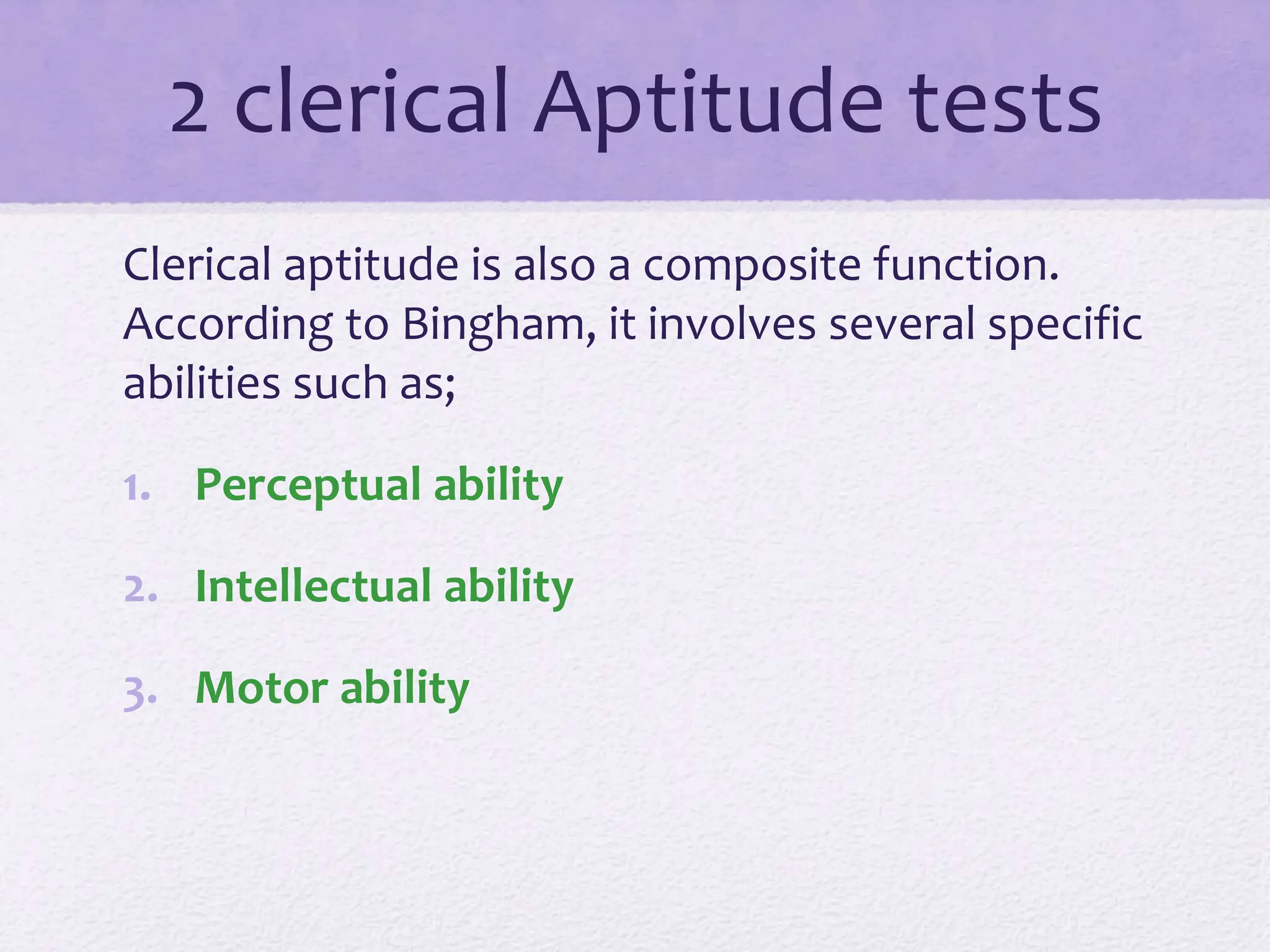 STANDERDIZED TOOL FOR APTITUDE TEST PPT. | PPT