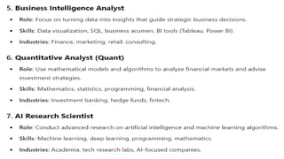 Aptitude. For data analytics b.tech cse Data science | PPT