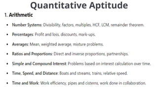 Aptitude. For data analytics b.tech cse Data science | PPT