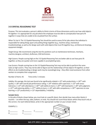 Aptitude tests | PDF