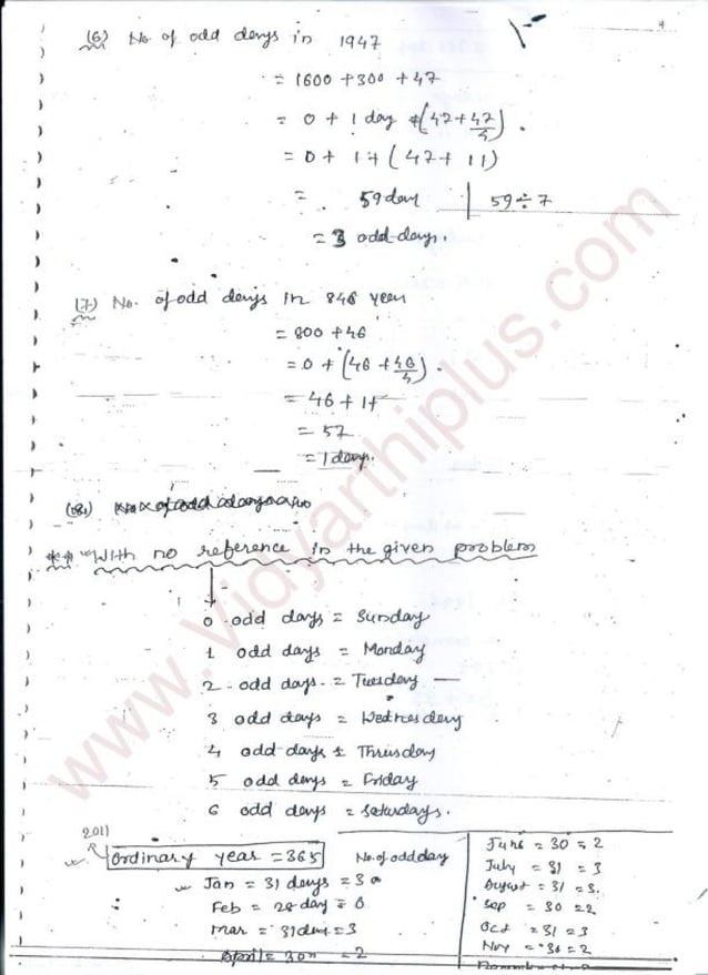 Aptitude 1 Handwritten classes Notes (Study Materials) for IES PSUs ...