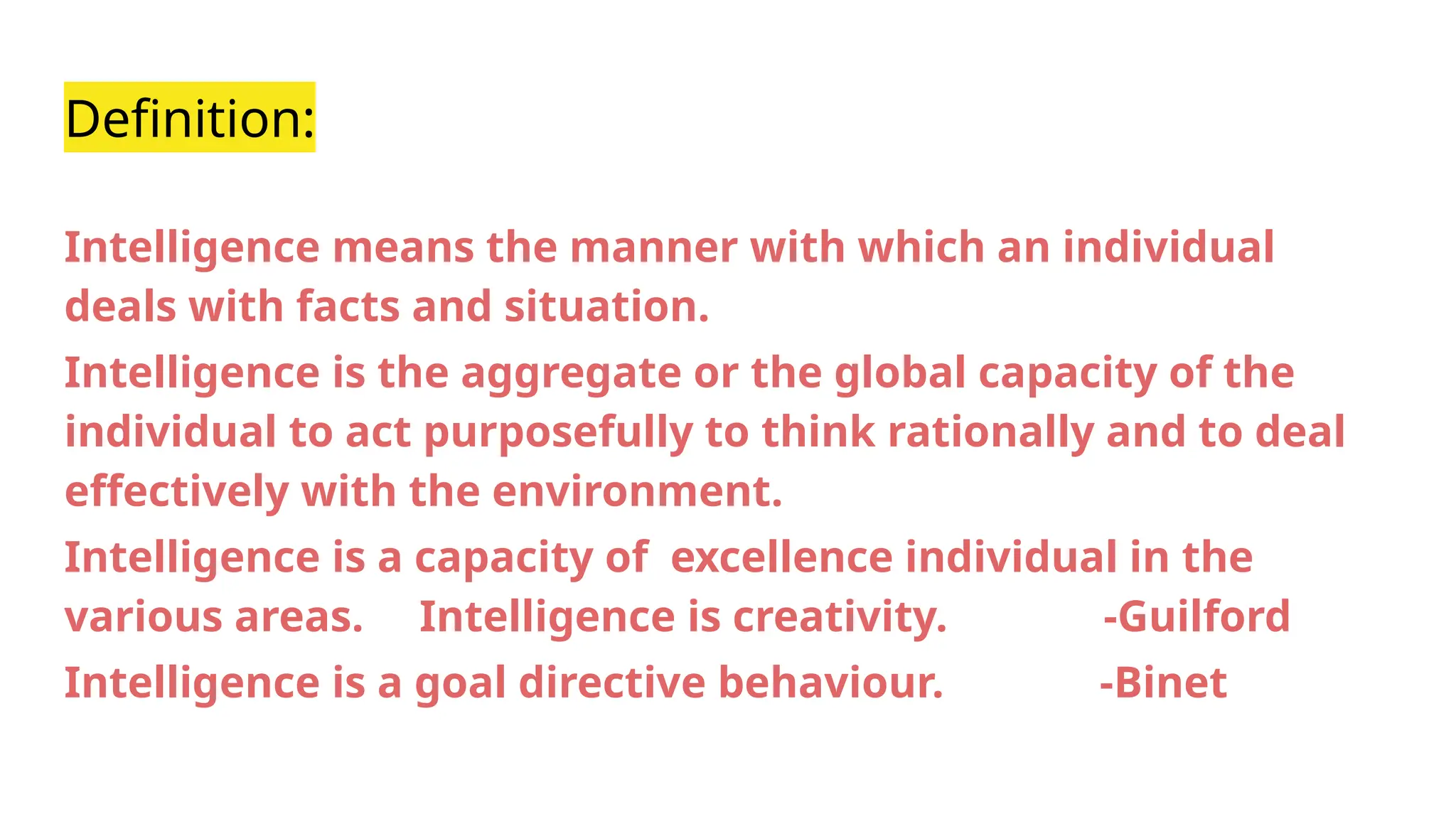 Aptitude and intelligence test .pptx for nursing education | PPTX