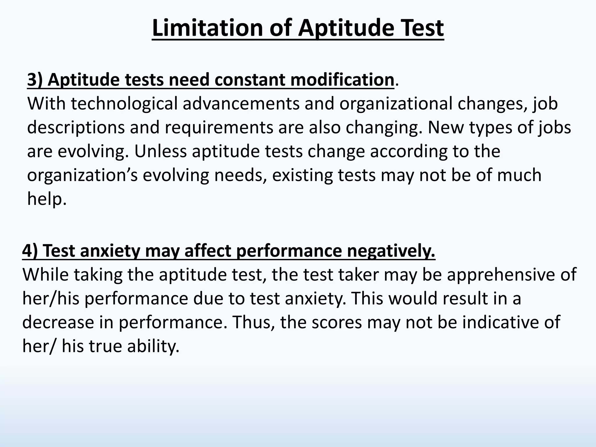 Aptitude Test in Guidance | PPTX
