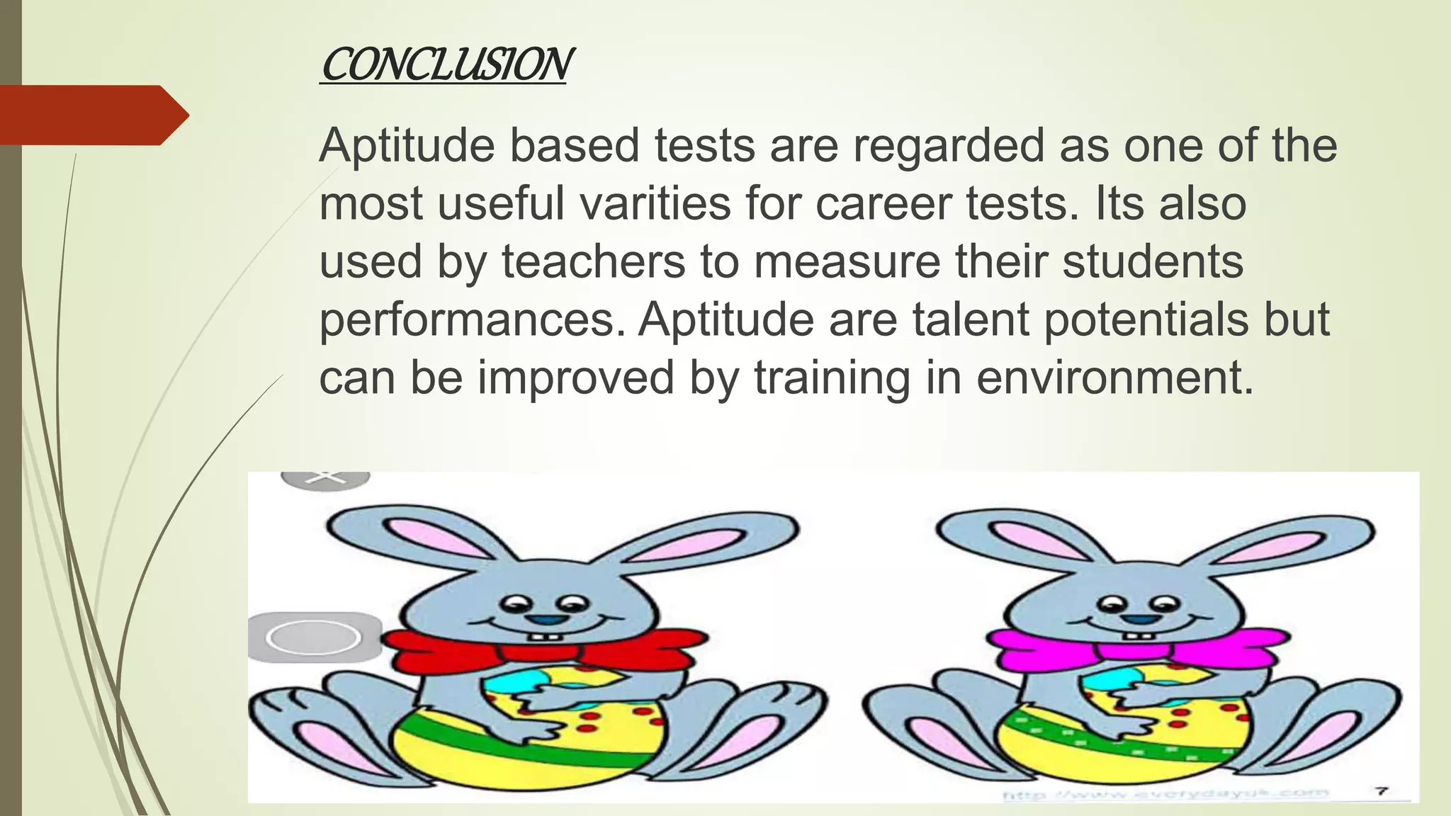 Aptitude test and its types. | PPTX