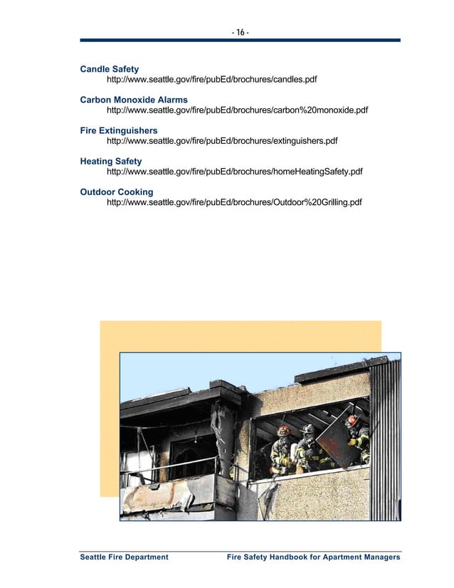 Fire Safety managers handbook | PDF