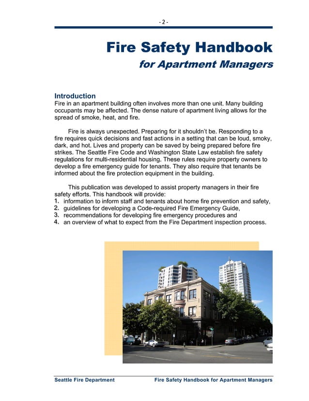 Fire Safety managers handbook | PDF