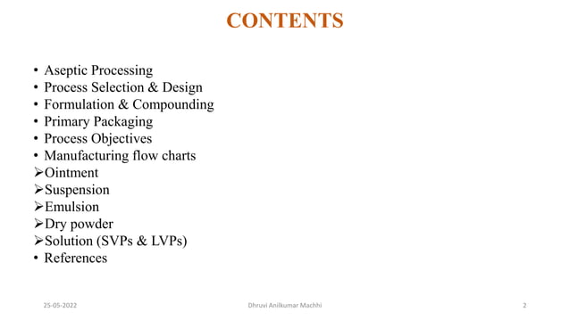 APT Manufacturing Flowcharts.pptx | Chemistry | Science