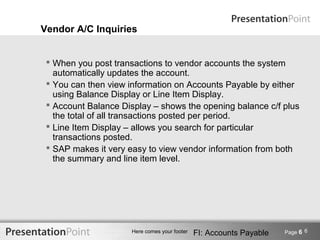 Accounts payable Training 5 | PPT