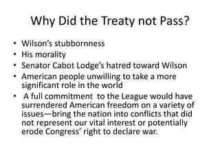 Ap treaty of versailles (2) | PPT