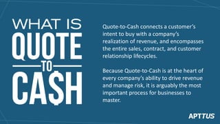 Apttus Quote-to-Cash Impact Study | PDF