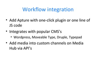 Apture Publisher Overview | PPT