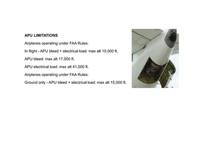 B737 NG APU | PPTX
