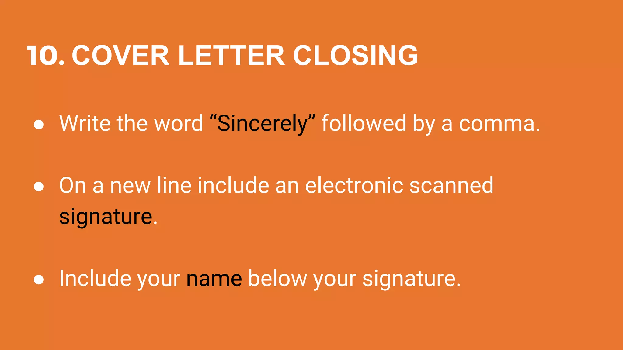 How To Write A Cover Letter | PPTX