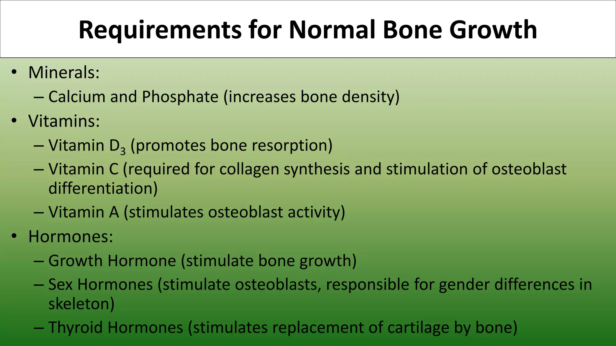 APU4.3 Skeleton System (Bone Formation & Growth) | PPTX