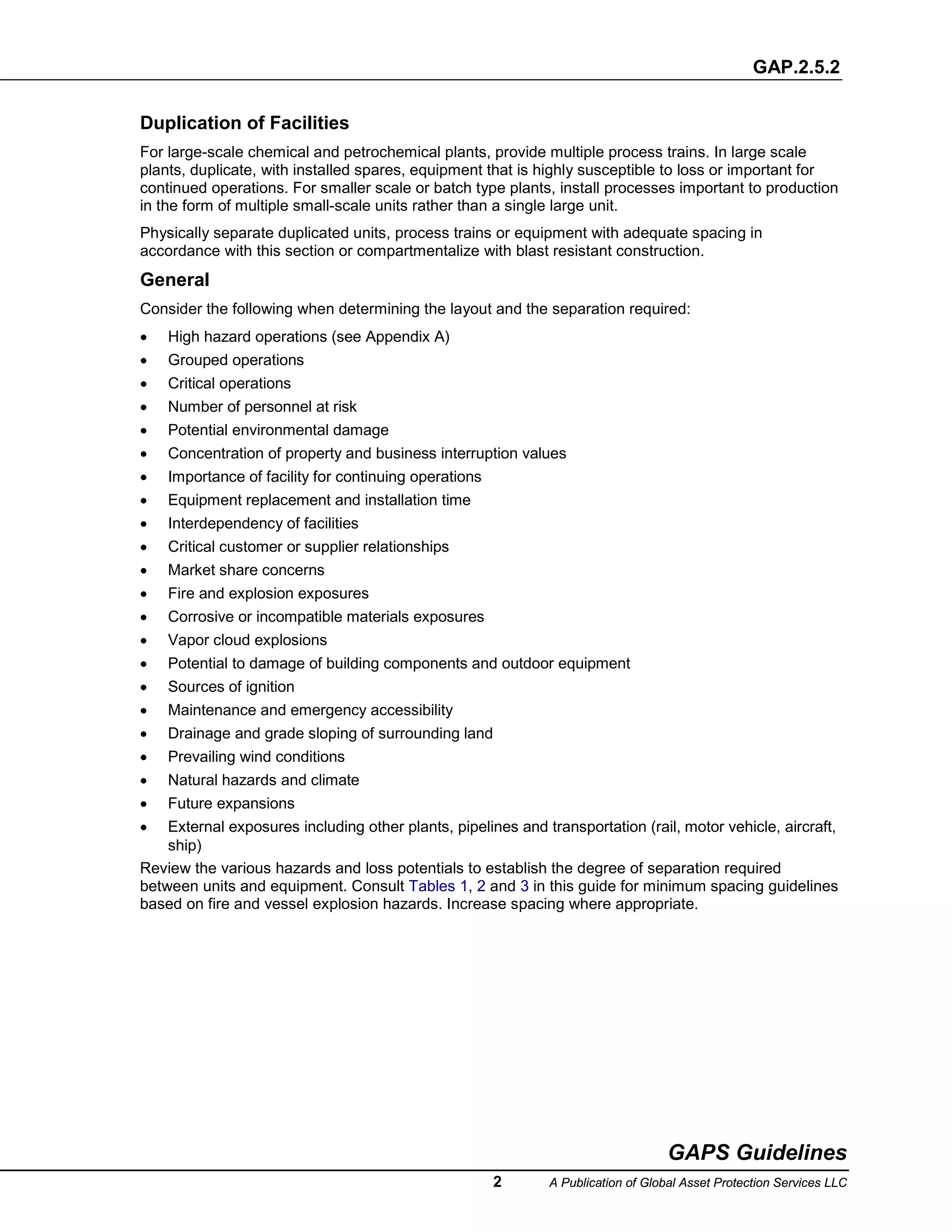 A publication of global asset protection services | PDF