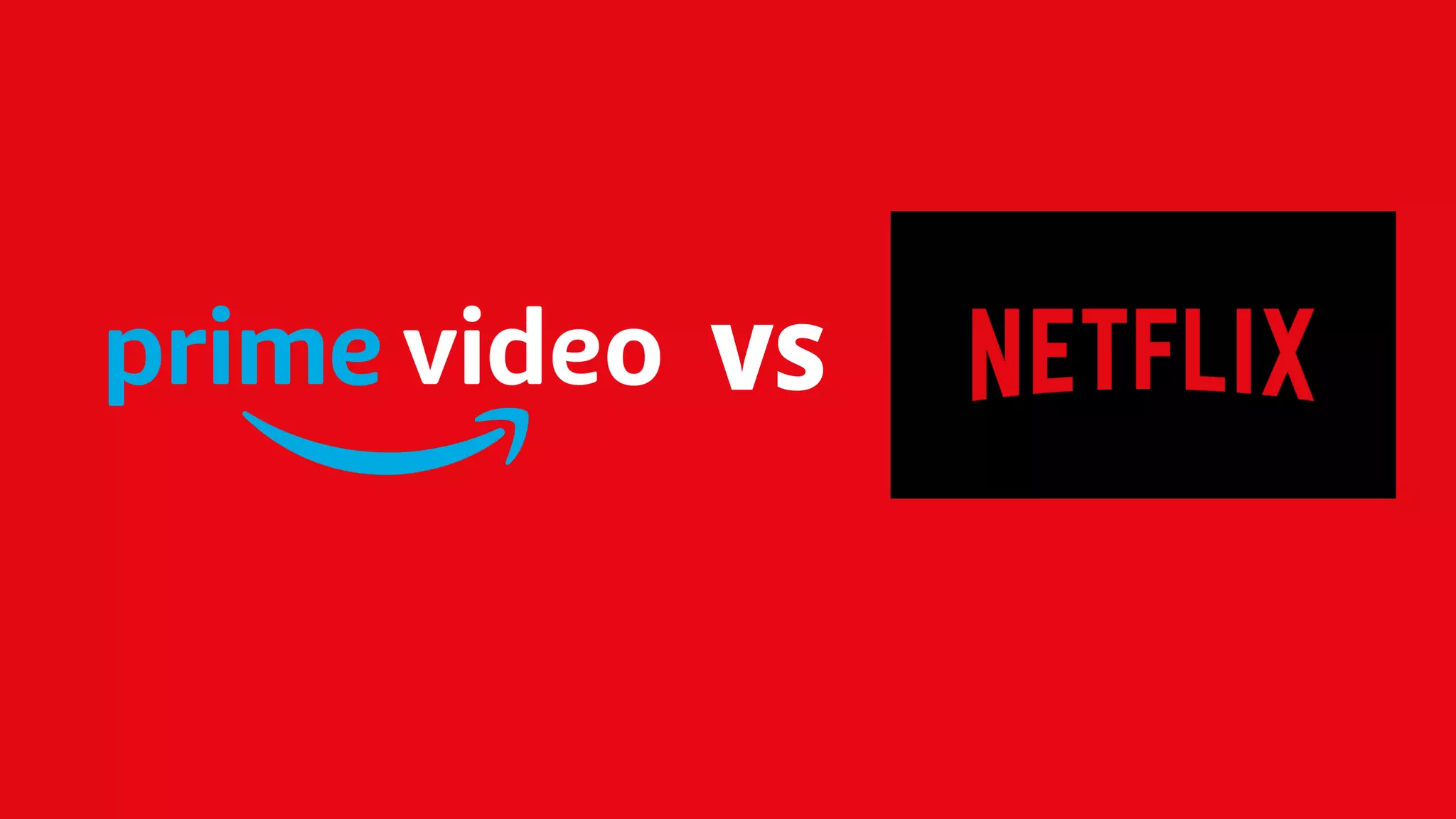 Netflix vs Amazon Prime Video - A Public Service Announcement | PPT