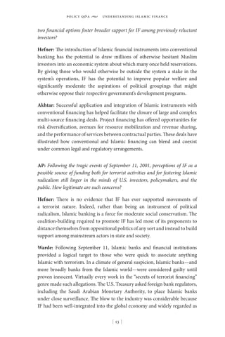 Understanding Islamic Finance | PDF