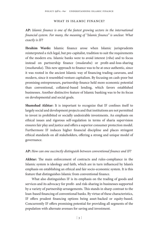 Understanding Islamic Finance | PDF