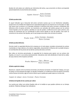 Apunte unidad-3-ratios-financieros | PDF