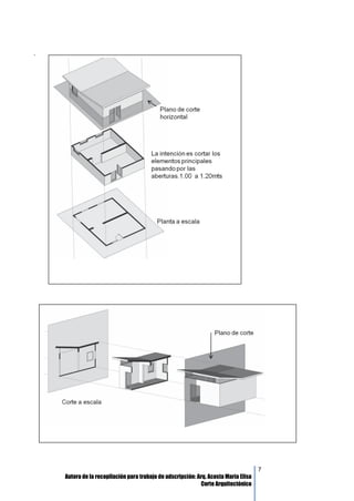 CORTES DE ARQUITECTURA | PDF