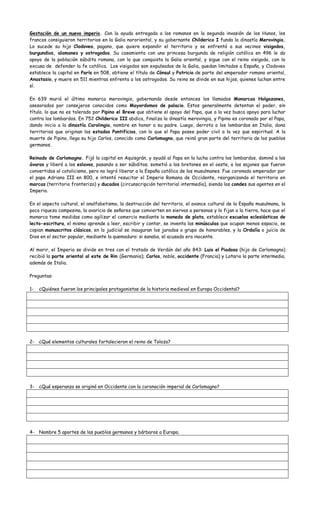 Apunte edad media, los germanos | DOCX
