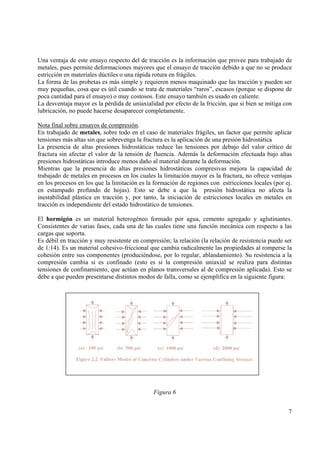 Apunte ensayo de compresión | PDF