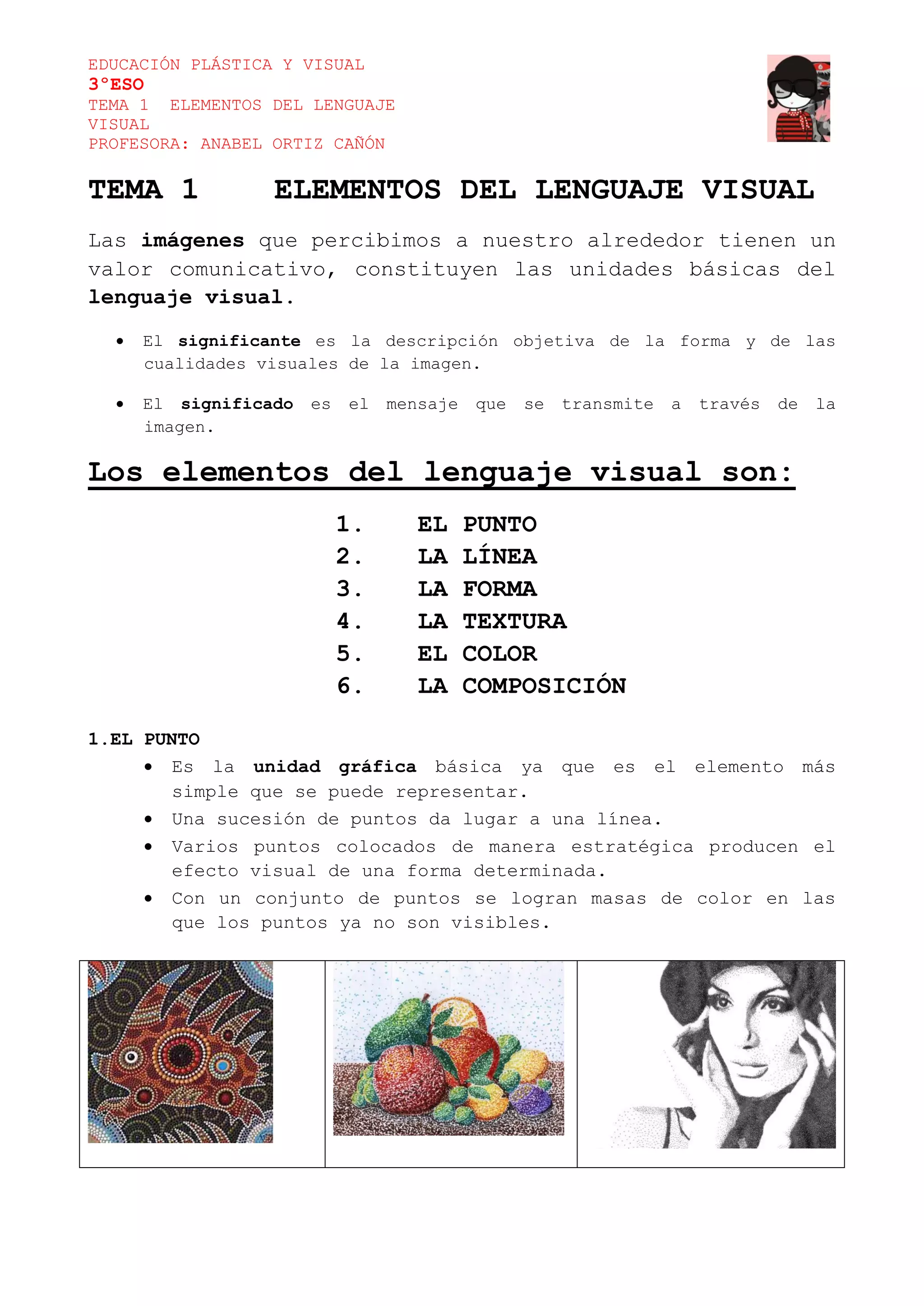 1ob Secuencia Didactica No2 Los Elementos Del Lenguaje Visual Y Sus – Eroppa