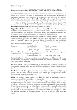 Teoría de la clasificación: objetos y unidades de clasificación. La ...