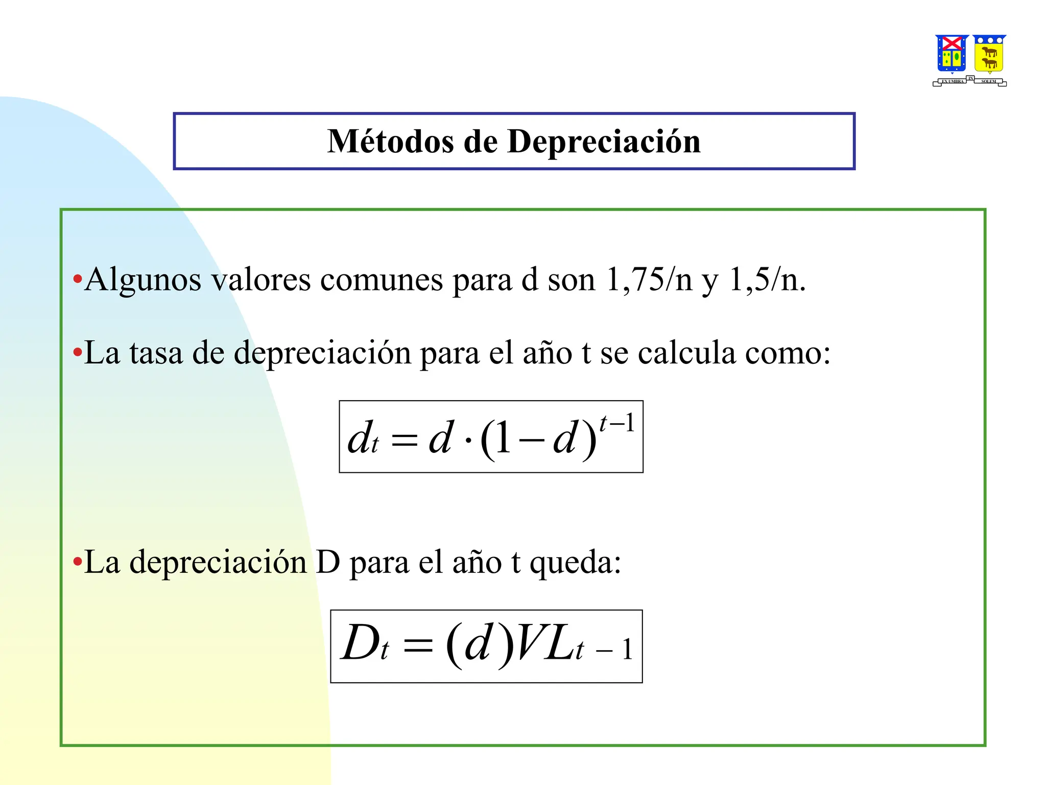 Apuntes de depreciación contable y métodos.ppt