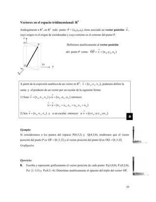 Apuntes de vectores | PDF