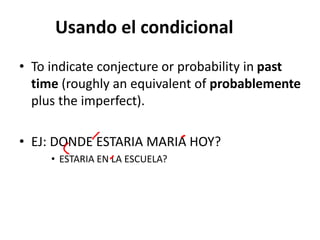 Apuntes el futuro y el condicional | PPT