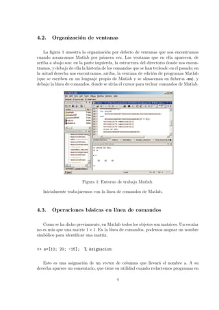 Apuntes matlab | PDF