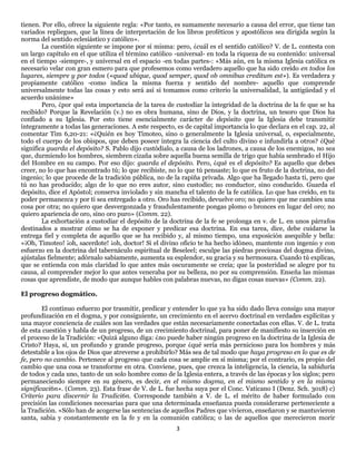 Apuntes para conocer la fe verdadera san vicente de lerins | PDF