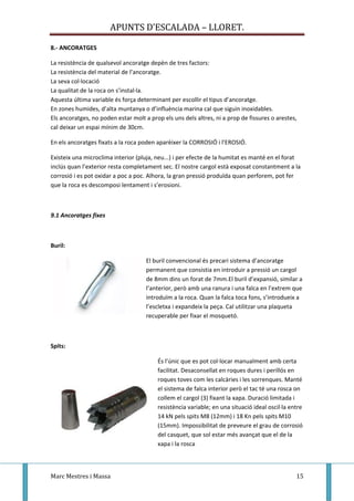 Apunts escalada | PDF