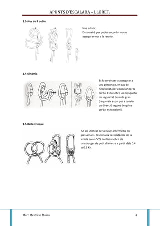 Apunts escalada | PDF