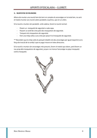 Apunts escalada | PDF