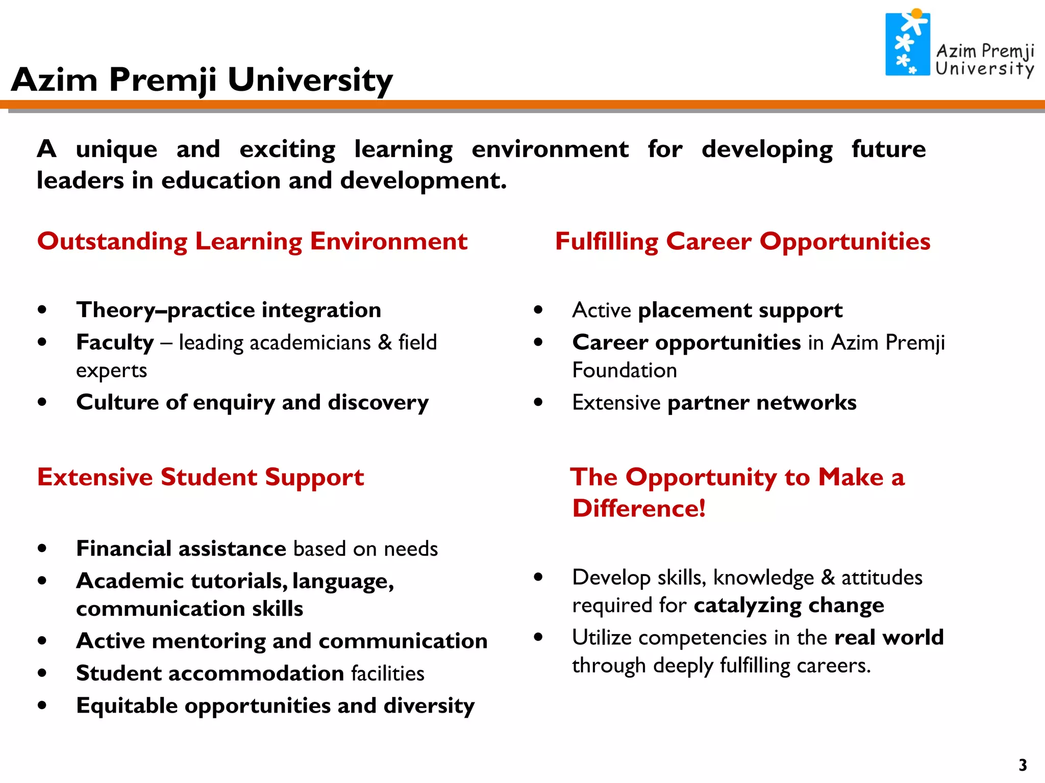 Introducing Azim Premji University | PPT