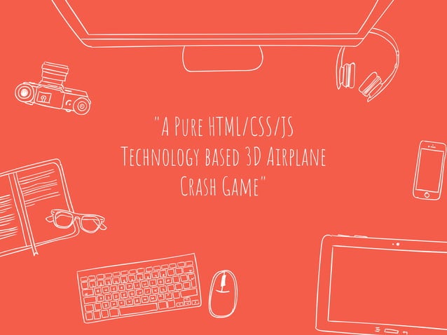 3D Airplane Crash Game || Using Three.js