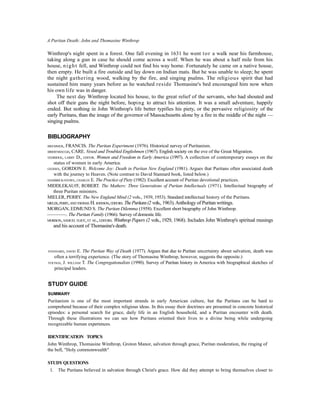 A Puritan Death | DOC