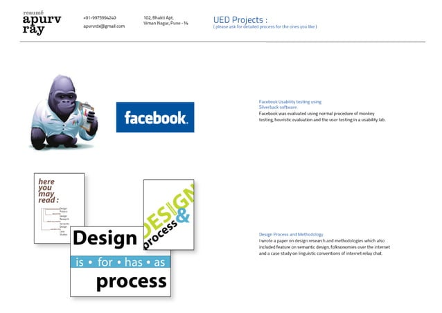 Apurv Ray Resume | PPT