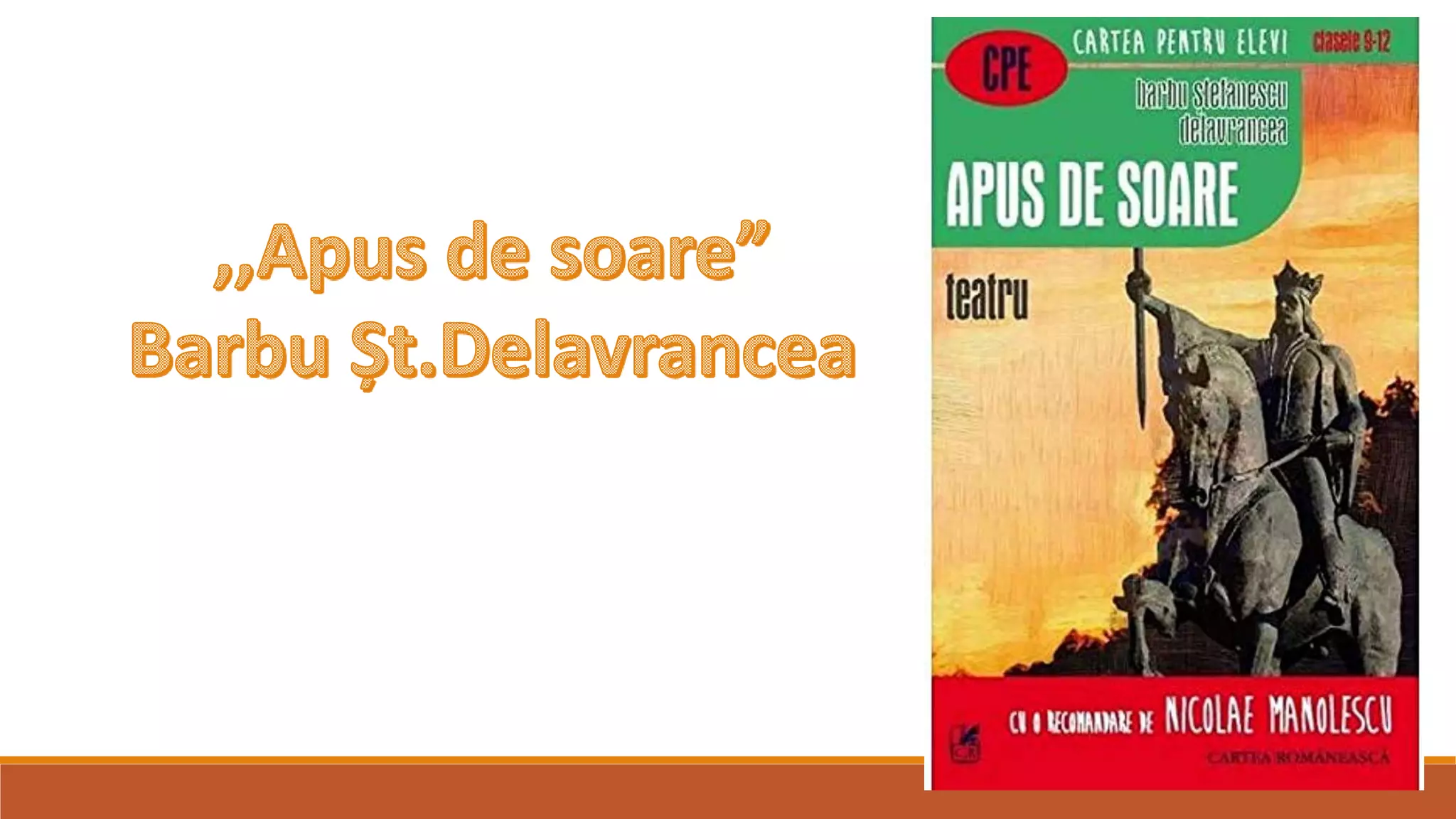 Apus de soare delavrancea sarcini.pptx