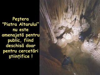 pestera poarta altarului | PPT
