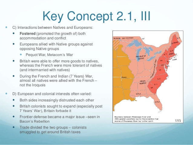 Apush review-key-concept-2.1-2015-revision