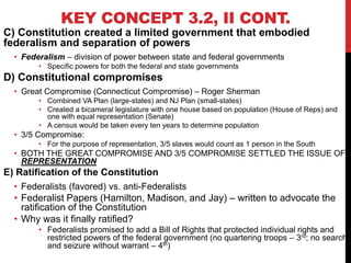 Apush review-key-concept-3.2-revised-2015 | PPTX