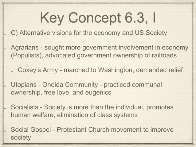 Apush review-key-concept-6.3-revised-2015 | PPTX