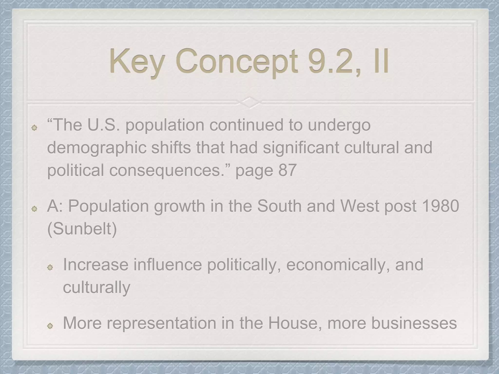 Apush review-key-concept-9.2-revised | PPT